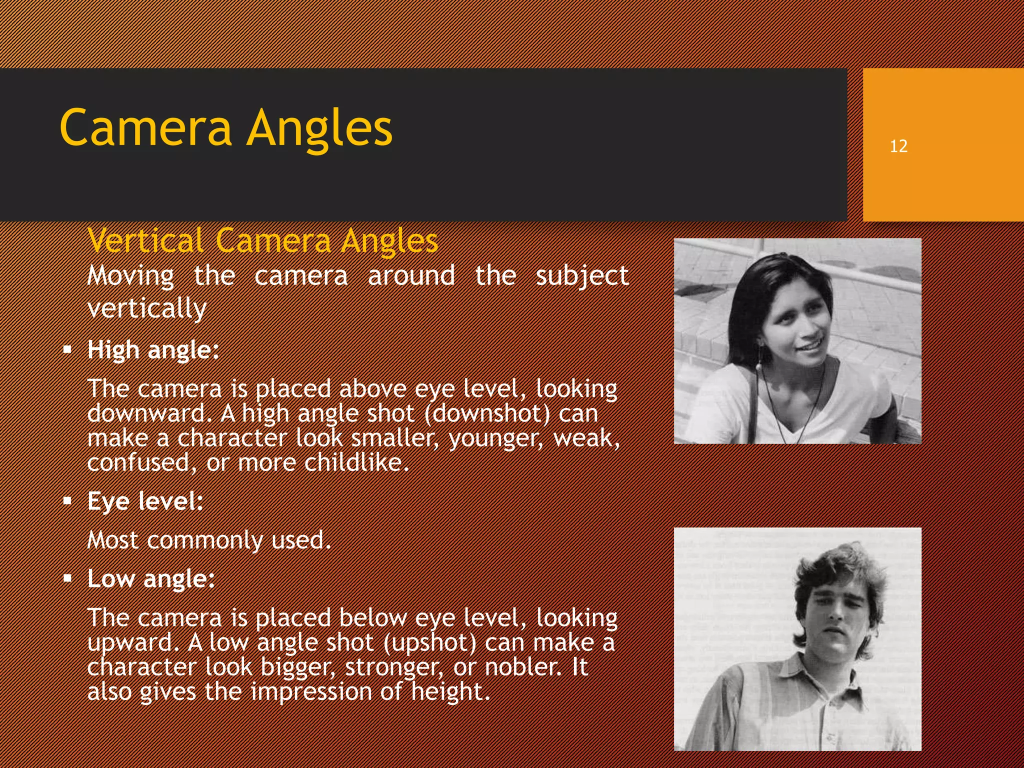 Basic Camera Composition - Shots and Angles in Filmmaking by Warda ...