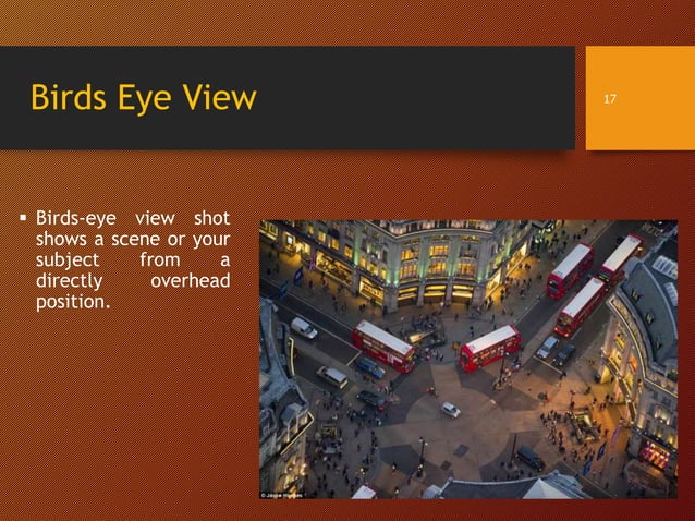 Basic Camera Composition - Shots and Angles in Filmmaking by Warda Maryam | PPT