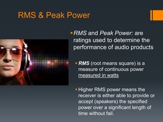 Basic Car Audio | PPTX