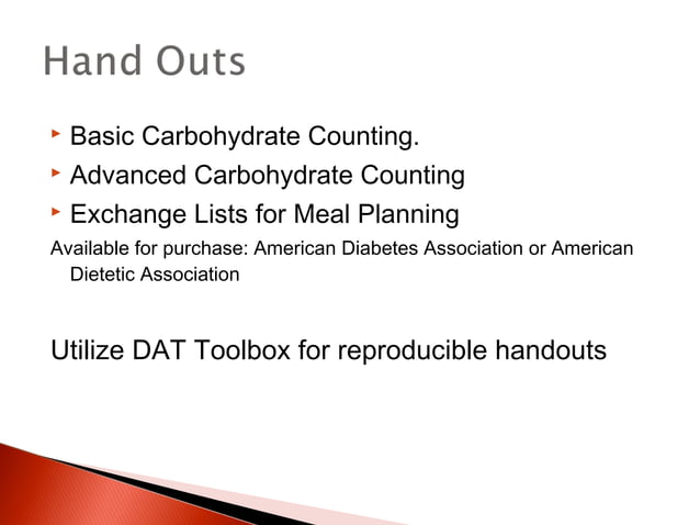 Basic carbohydrate counting final | PPT | Diabetes | Diseases and ...