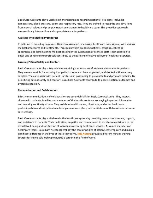 Basic Care Assistants and Their Roles.pdf