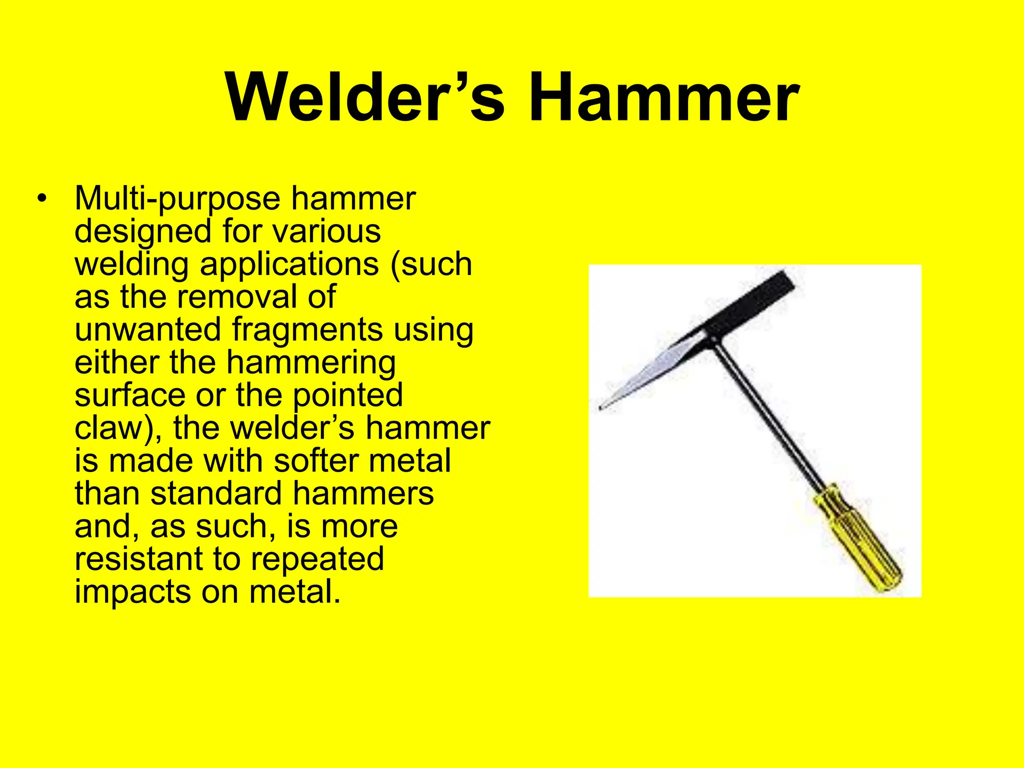 Basic Carpentry Hand Tools- Hammers and safety | PPT