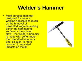 Basic Carpentry Hand Tools- Hammers and safety | PPT