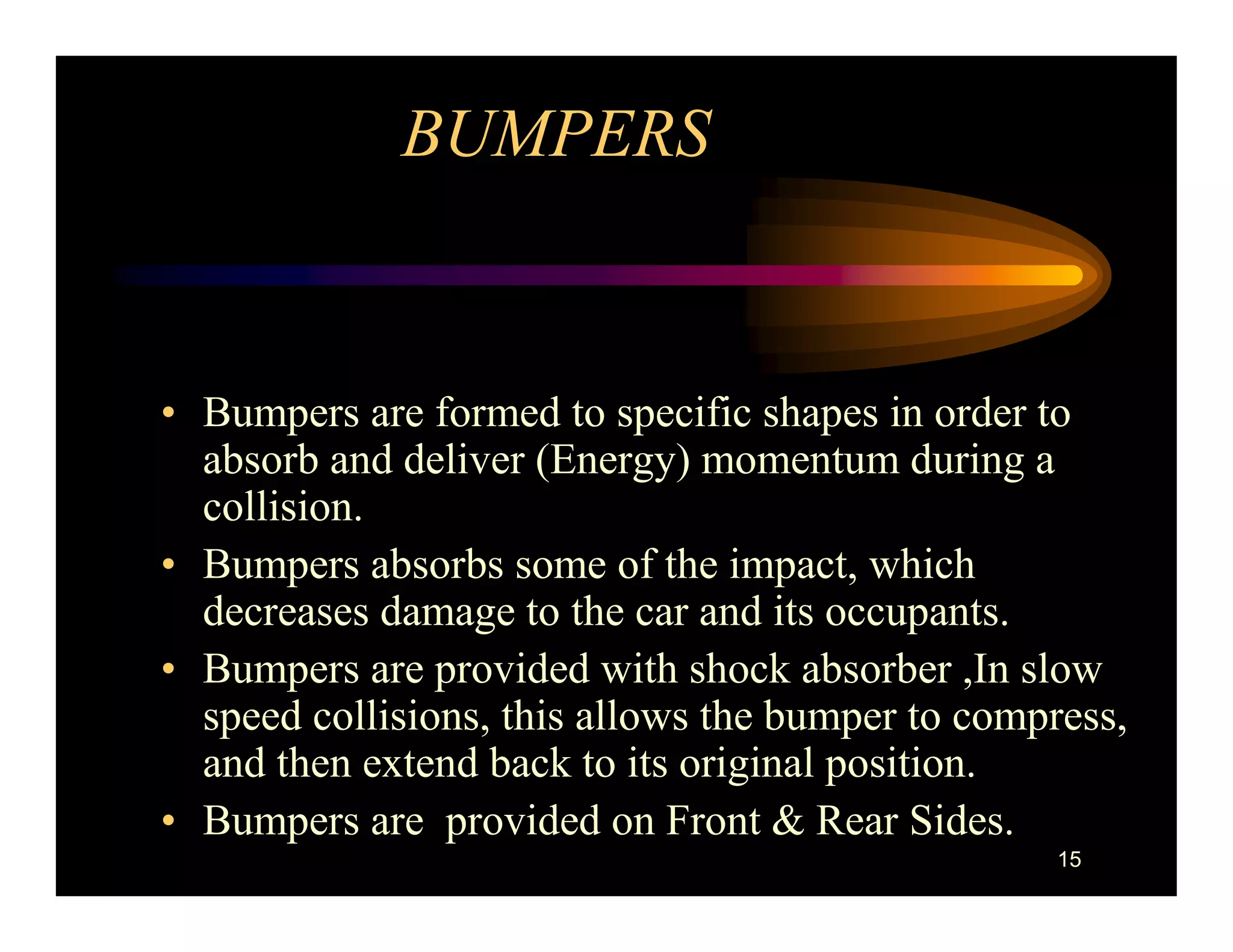 Basic car terminologies ppt | PDF