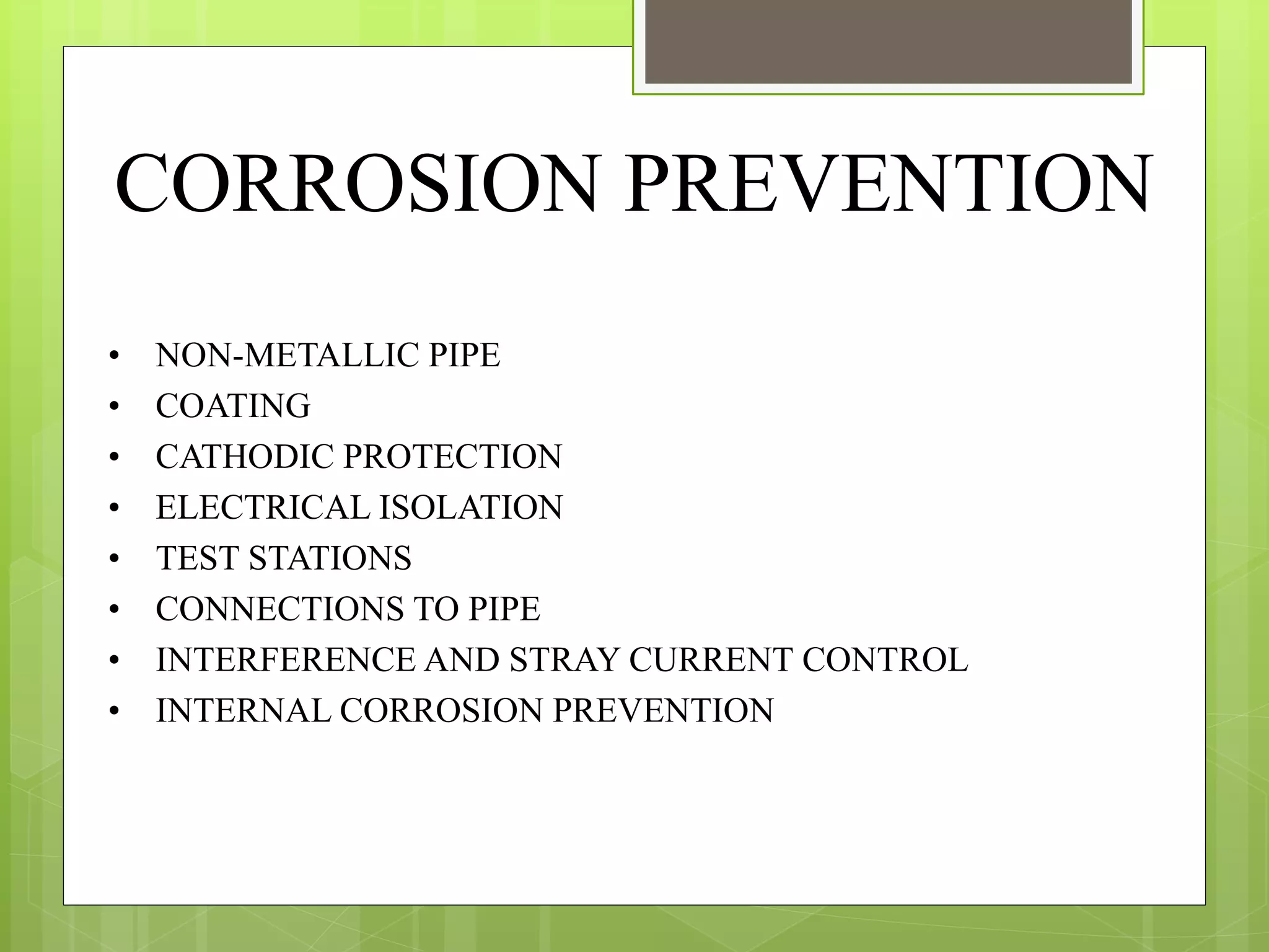 Basic Cathodic Protection - CP Series - Eric Langelund | PPT