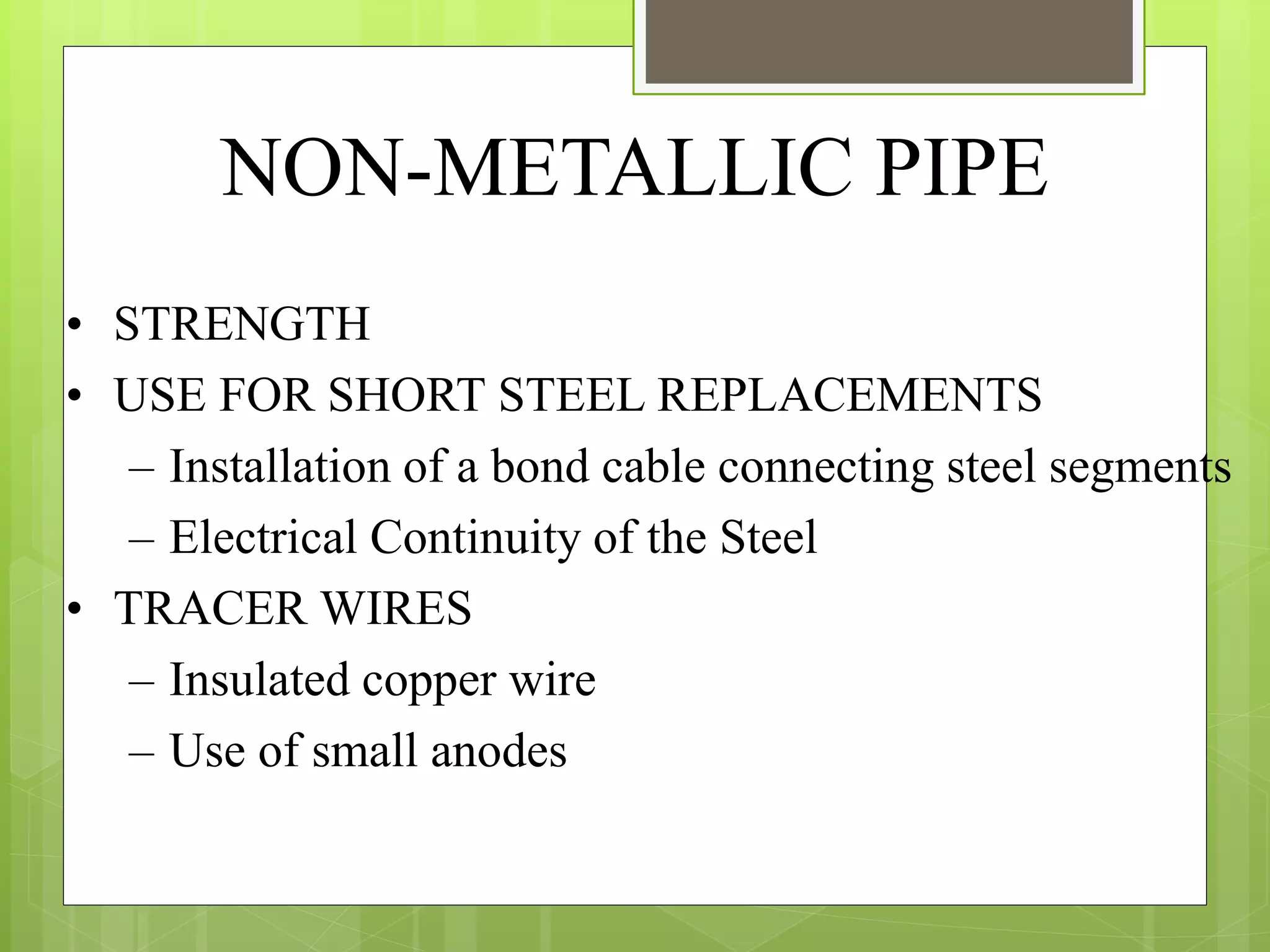 Basic Cathodic Protection - CP Series - Eric Langelund | PPT