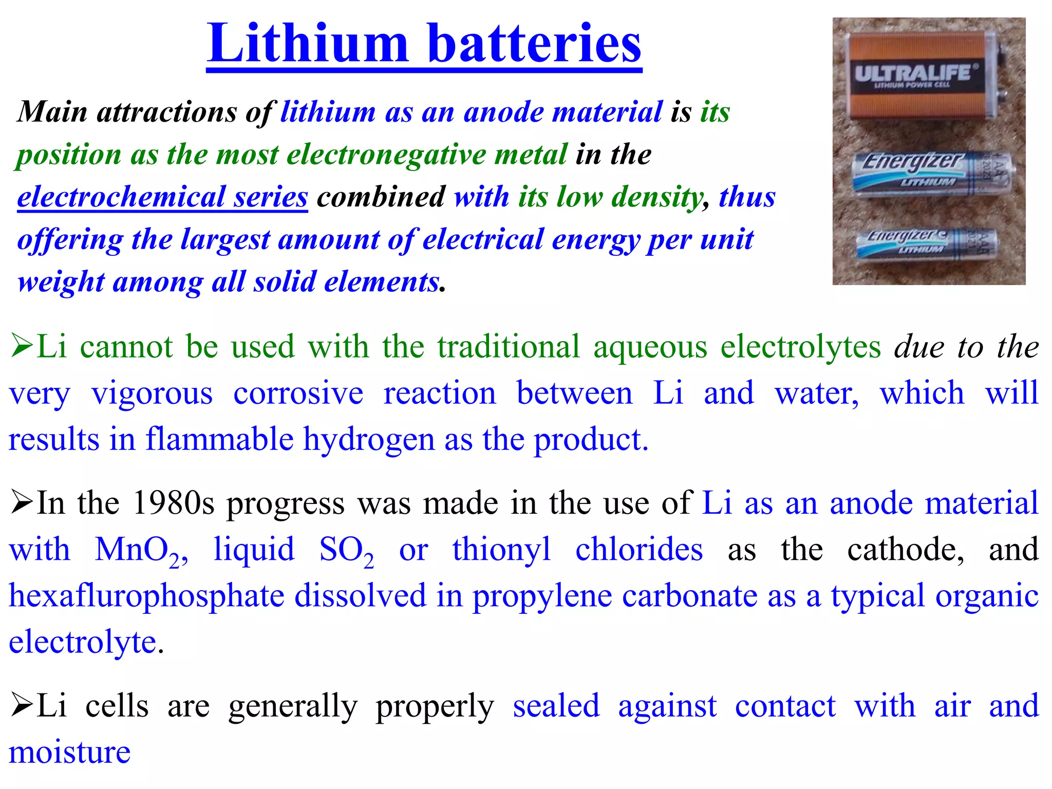 Basic cells and batteries | PDF