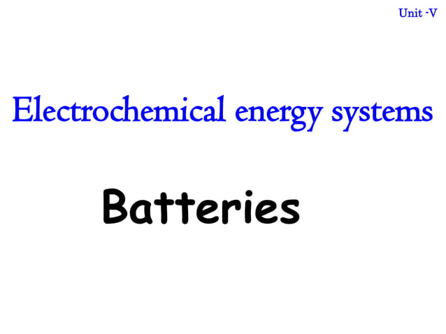 Basic cells and batteries | PDF | Chemistry | Science