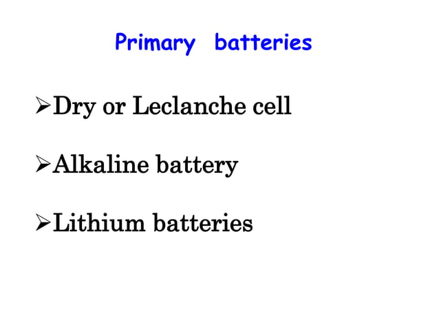 Basic cells and batteries | PDF | Chemistry | Science