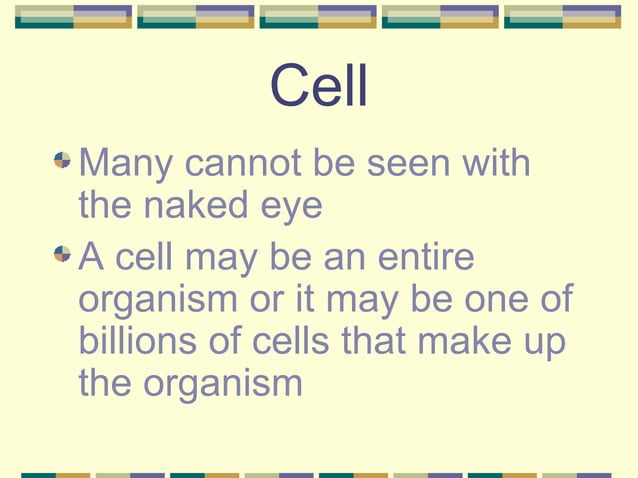 Basic cell structure | PPT | Biological Sciences | Science