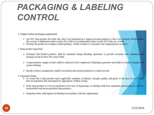 Basic cGMP | PPT | Pharmaceutical Industry | Industries