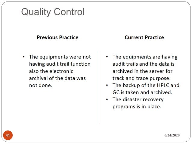 Basic cGMP | PPT | Pharmaceutical Industry | Industries