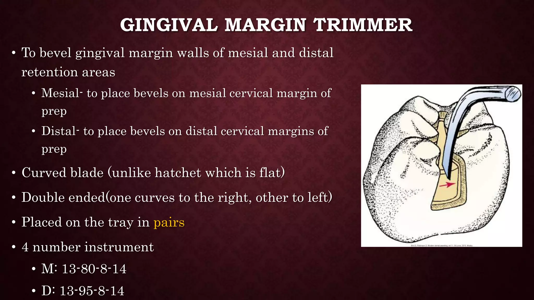 Basic Chairside Instruments: Tray Systems | PPTX