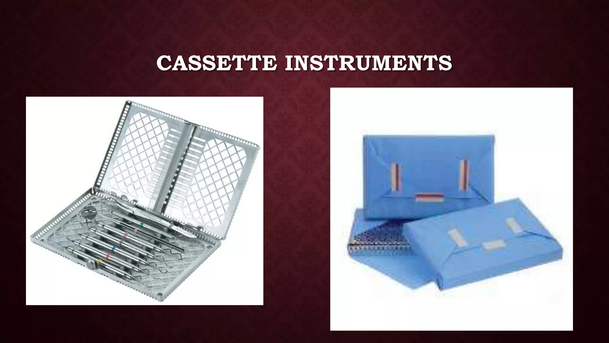 Basic Chairside Instruments: Tray Systems | PPTX