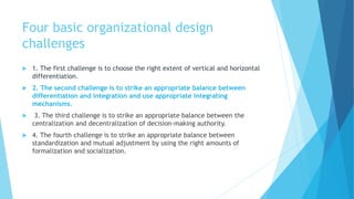 Basic Challenges of Organizational Design.pptx