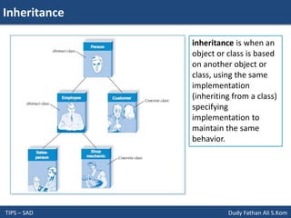 System Analysis and Design - Basic Characteristic of Object-Oriented ...