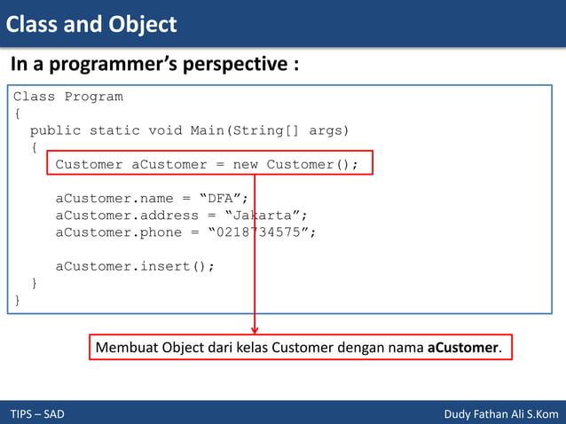 System Analysis and Design - Basic Characteristic of Object-Oriented ...