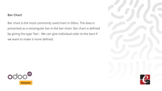 Basic Charts in Odoo Using Char - Odoo 18 Slidest Js | PPTX