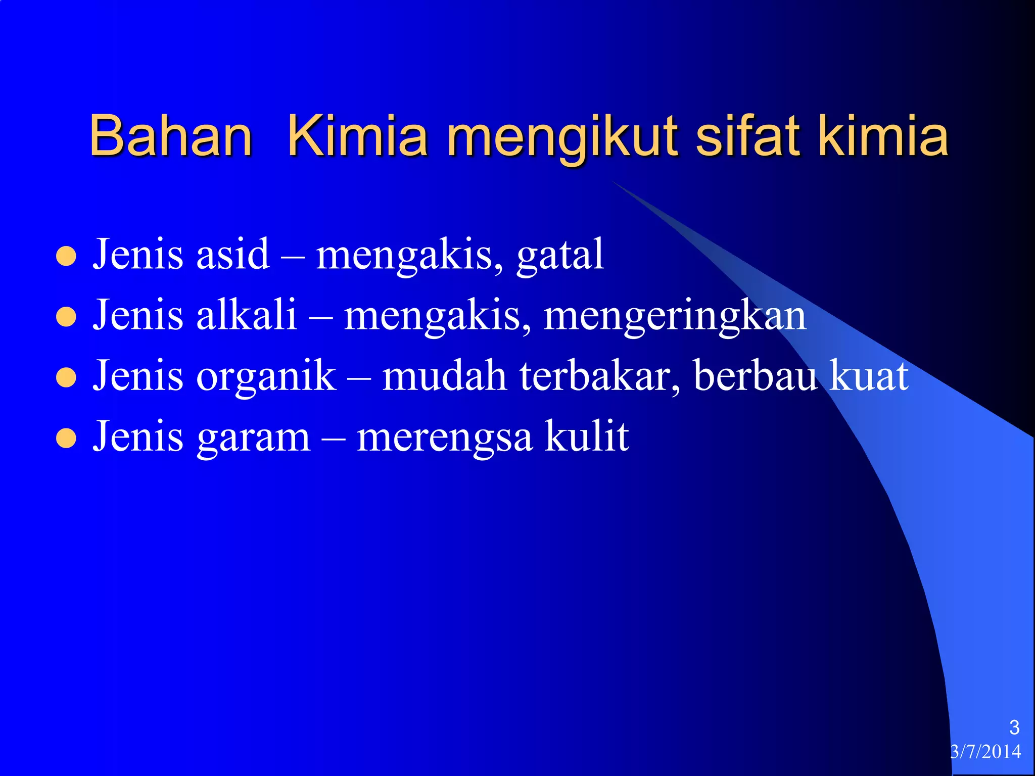 Basic chemical knowledge for toolbox | PDF