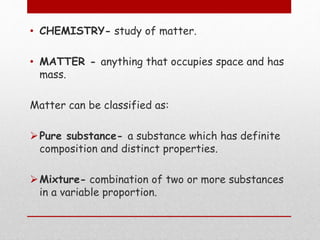 Basic chemistry | PPT