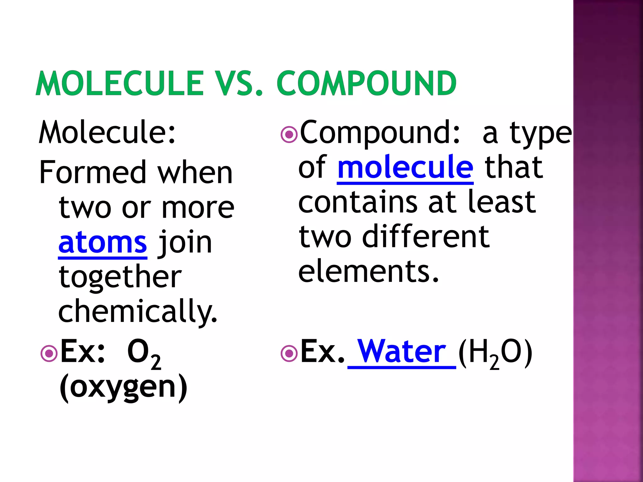 Basic Chemistry of Life PPT | PPTX