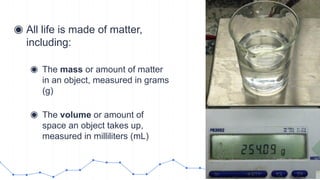 Basic Chemistry of Life (2025) macromolecules and organic compounds | PPTX