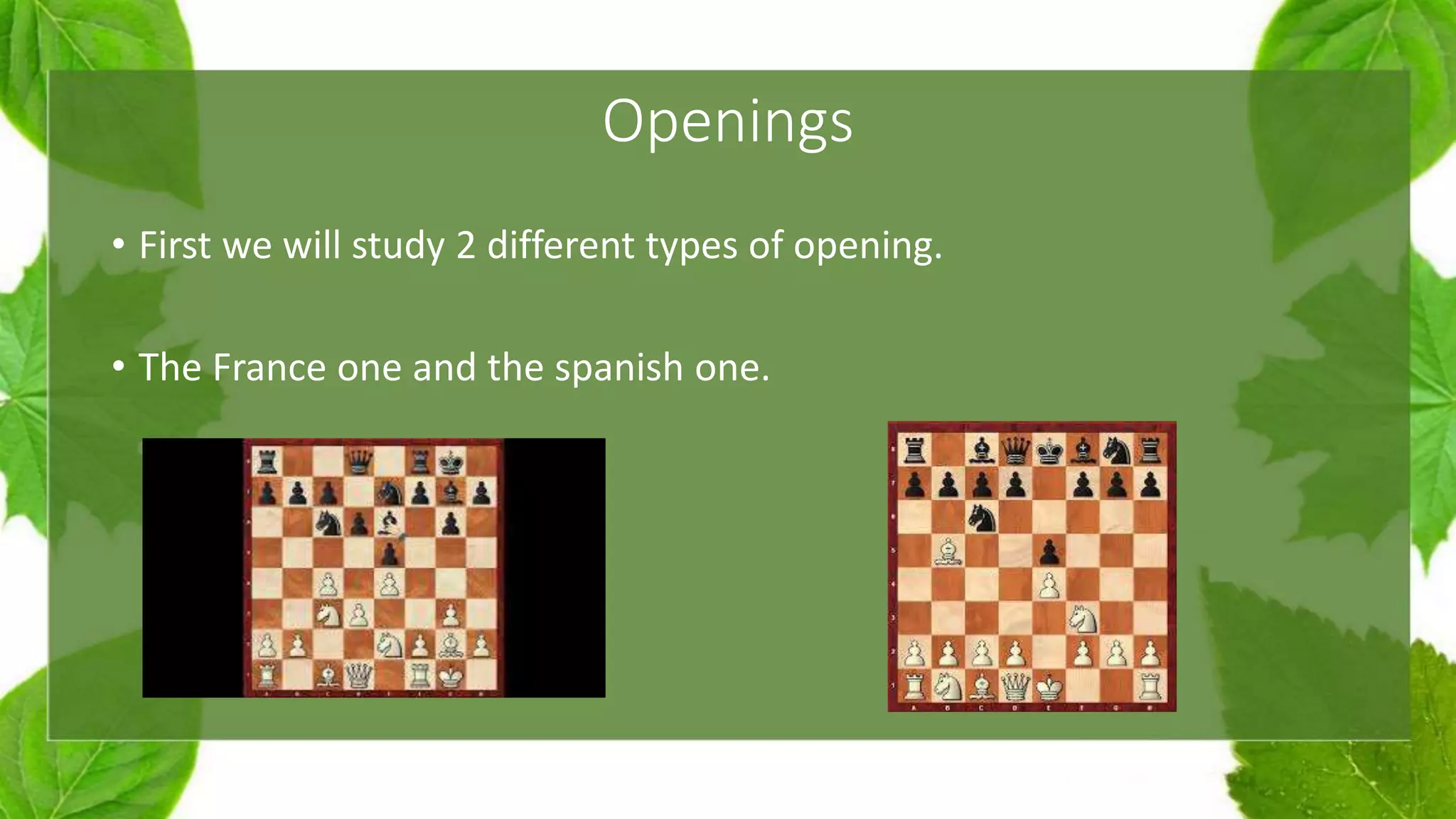 Basic chess | PPT