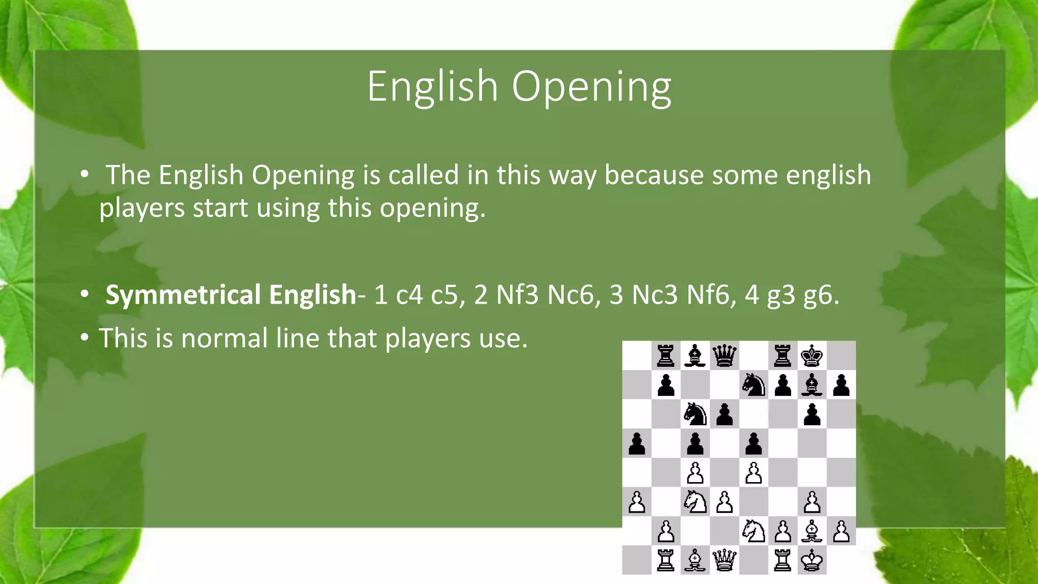 Basic chess | PPT