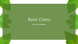 Basic chess | PPT