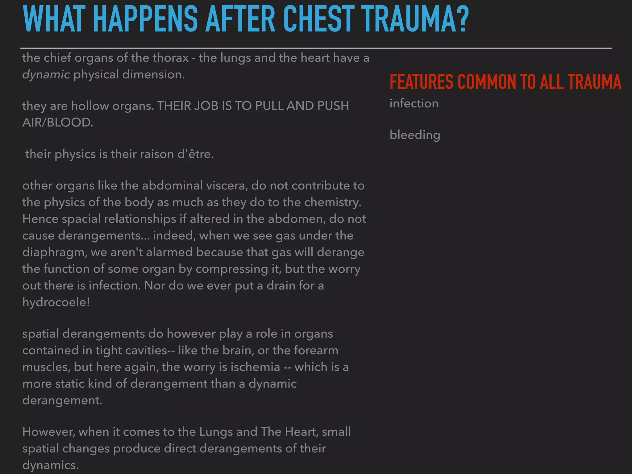 Basic chest trauma | PPT
