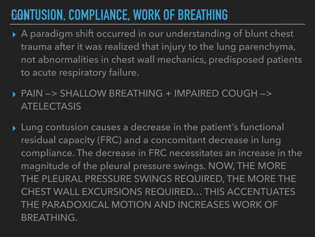 Basic chest trauma | PPT