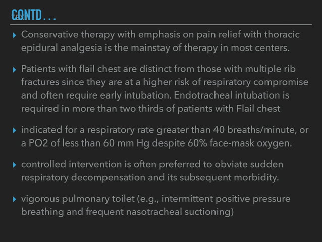Basic chest trauma | PPT