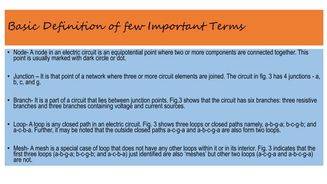 Basic Circuit Elements And Introductory Concepts Pptx