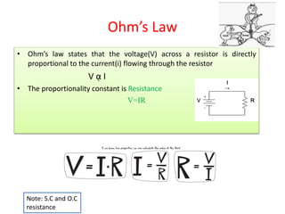 Basic circuit laws | PPTX