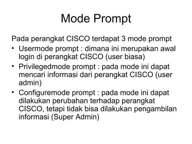 Basic Cisco Vishak Microsense | PPT