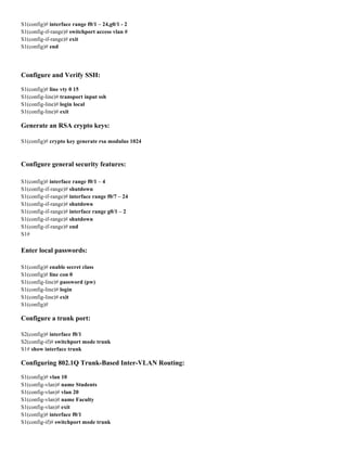 Basic cisco commands_by_marcus_nielson_2 | PDF