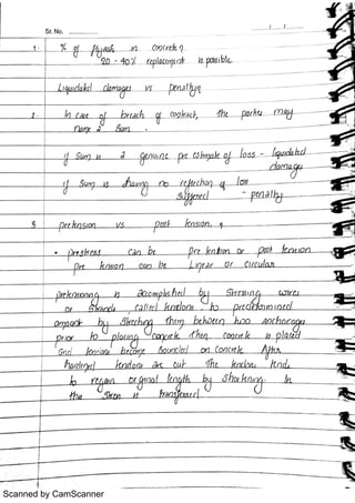 Basic civil notes | PDF