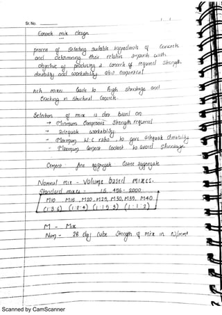 Basic civil notes | PDF