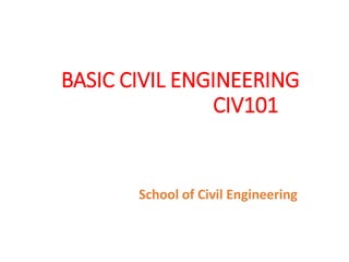 Basic_Civil_Unit_1.pptx | Free Download