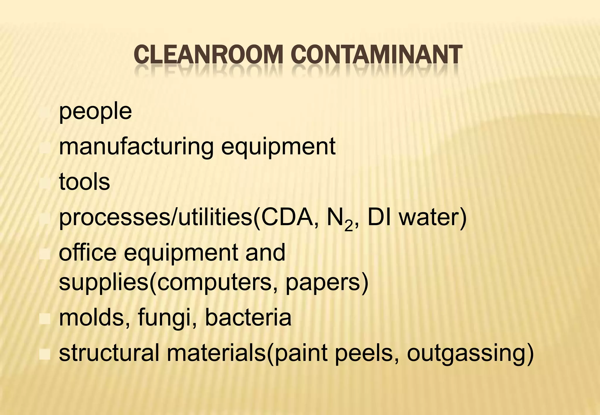 Basic Cleanroom Protocol | PPTX