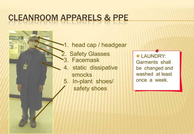Basic Cleanroom Protocol | PPTX