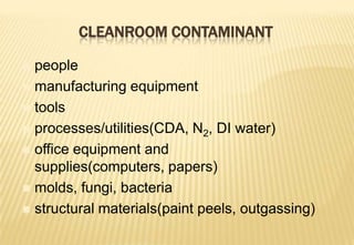 Basic Cleanroom Protocol | PPTX