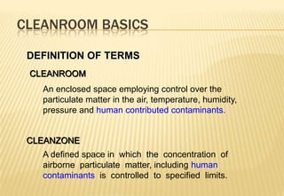 Basic Cleanroom Protocol | PPTX