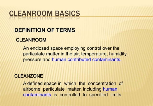 Basic Cleanroom Protocol | PPTX