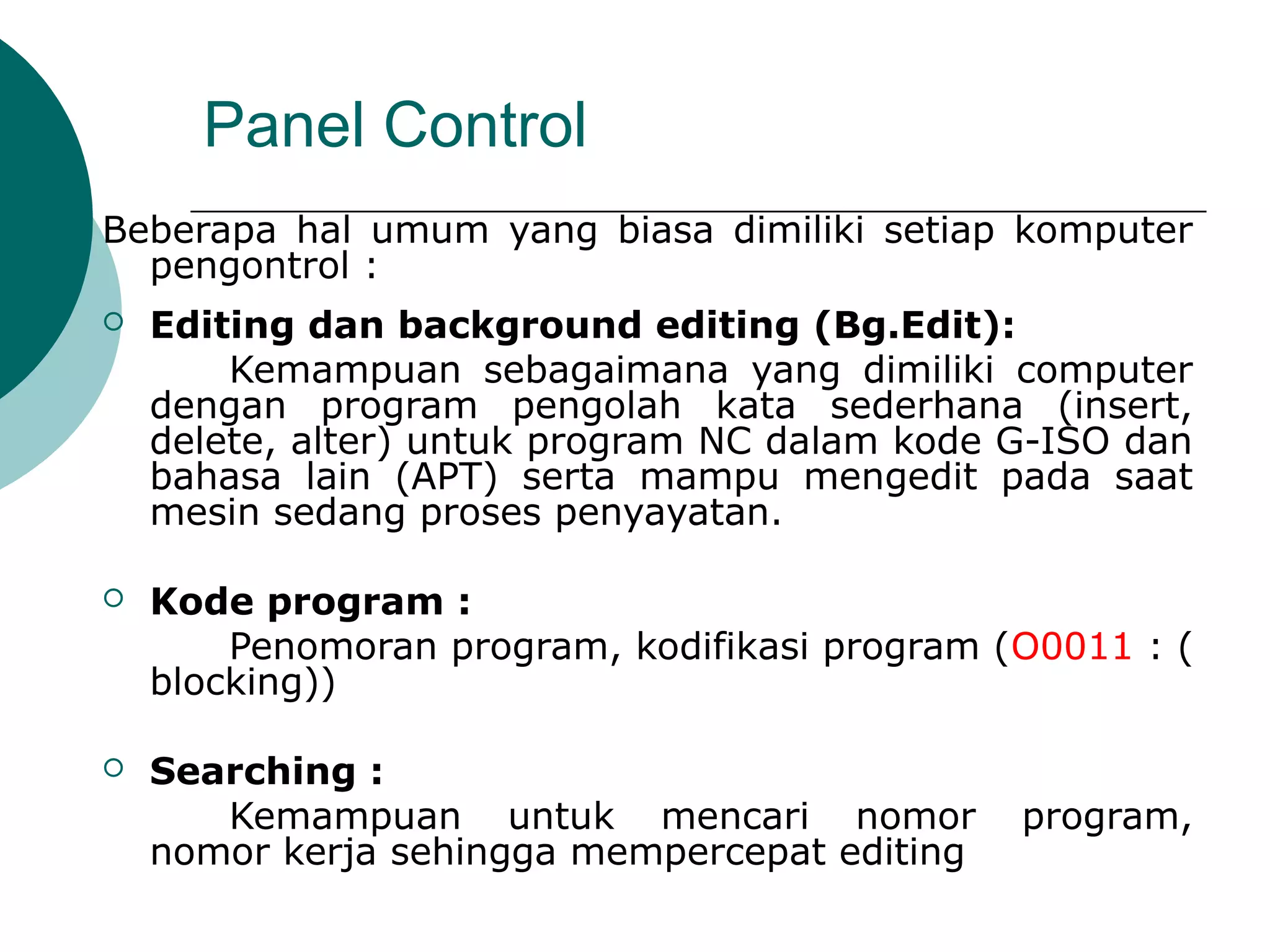 Basic cnc programming awal | PPT