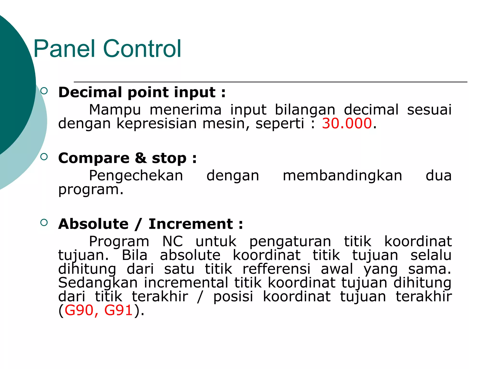 Basic cnc programming awal | PPT