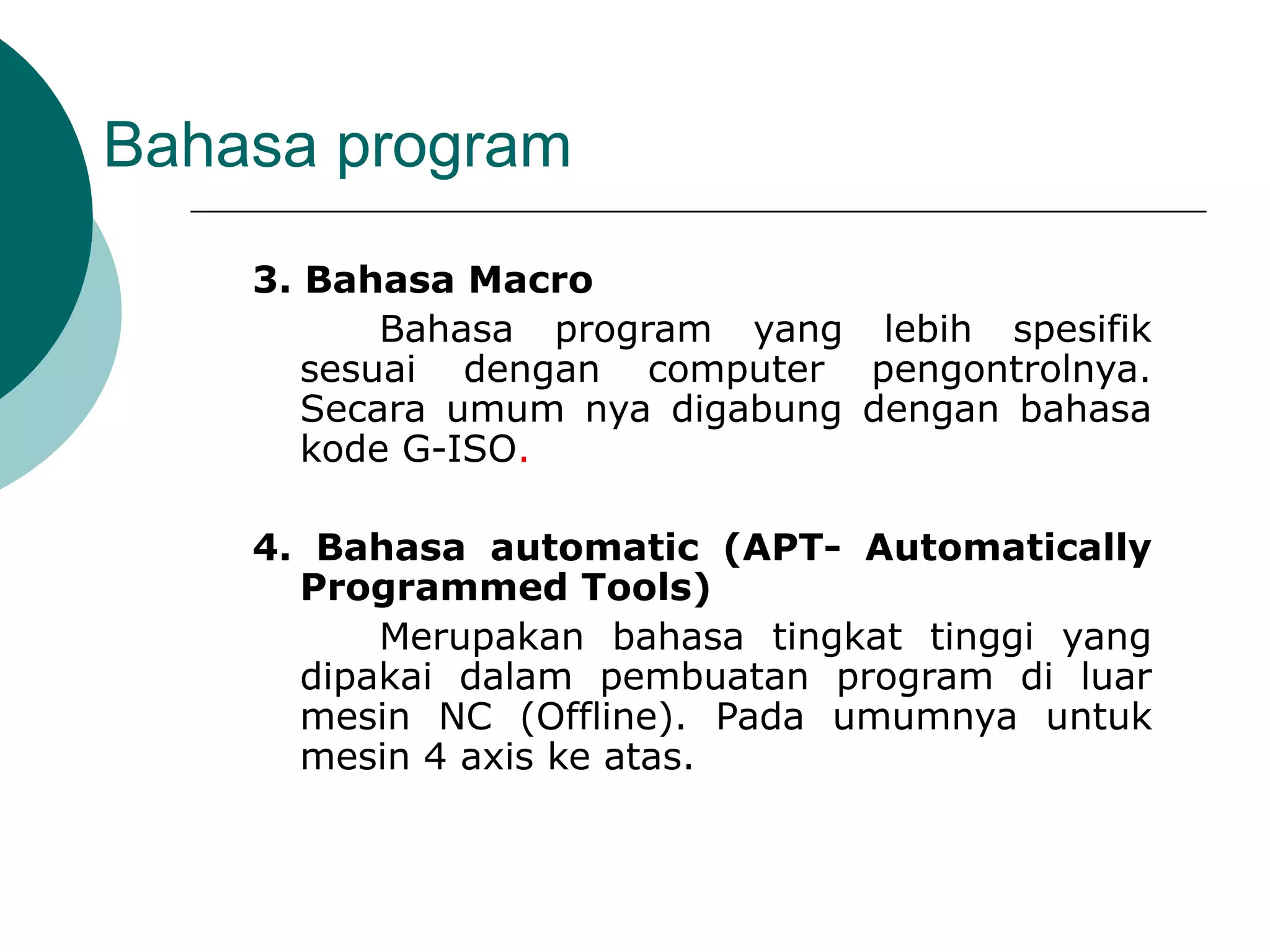 Basic cnc programming awal | PPT