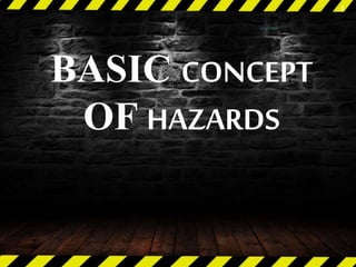 Basic Concept of Hazard | PPTX