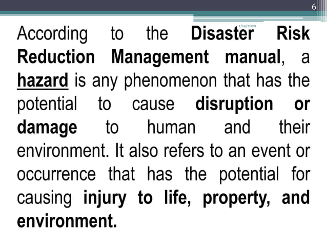 Basic Concept of Hazard | PPTX | Environment | Science