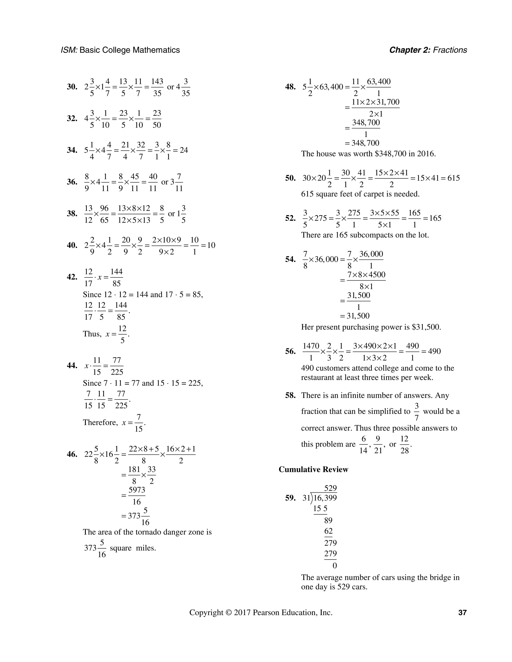 Basic college mathematics 8th edition by tobey slater blair crawford solutions manual | PDF